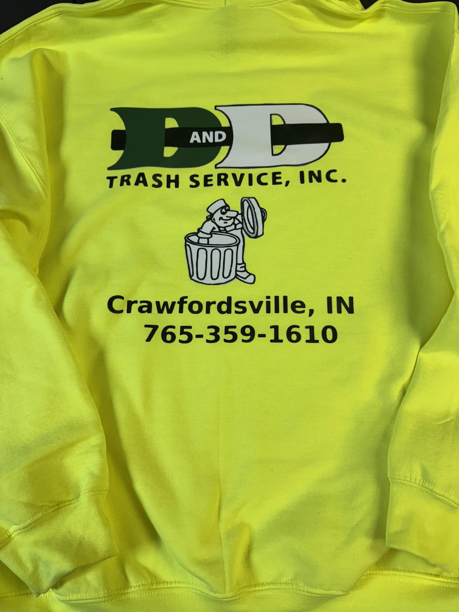 D&D Trash Service Work Wear – Shop Small Shop Handmade LLC “The Shop”